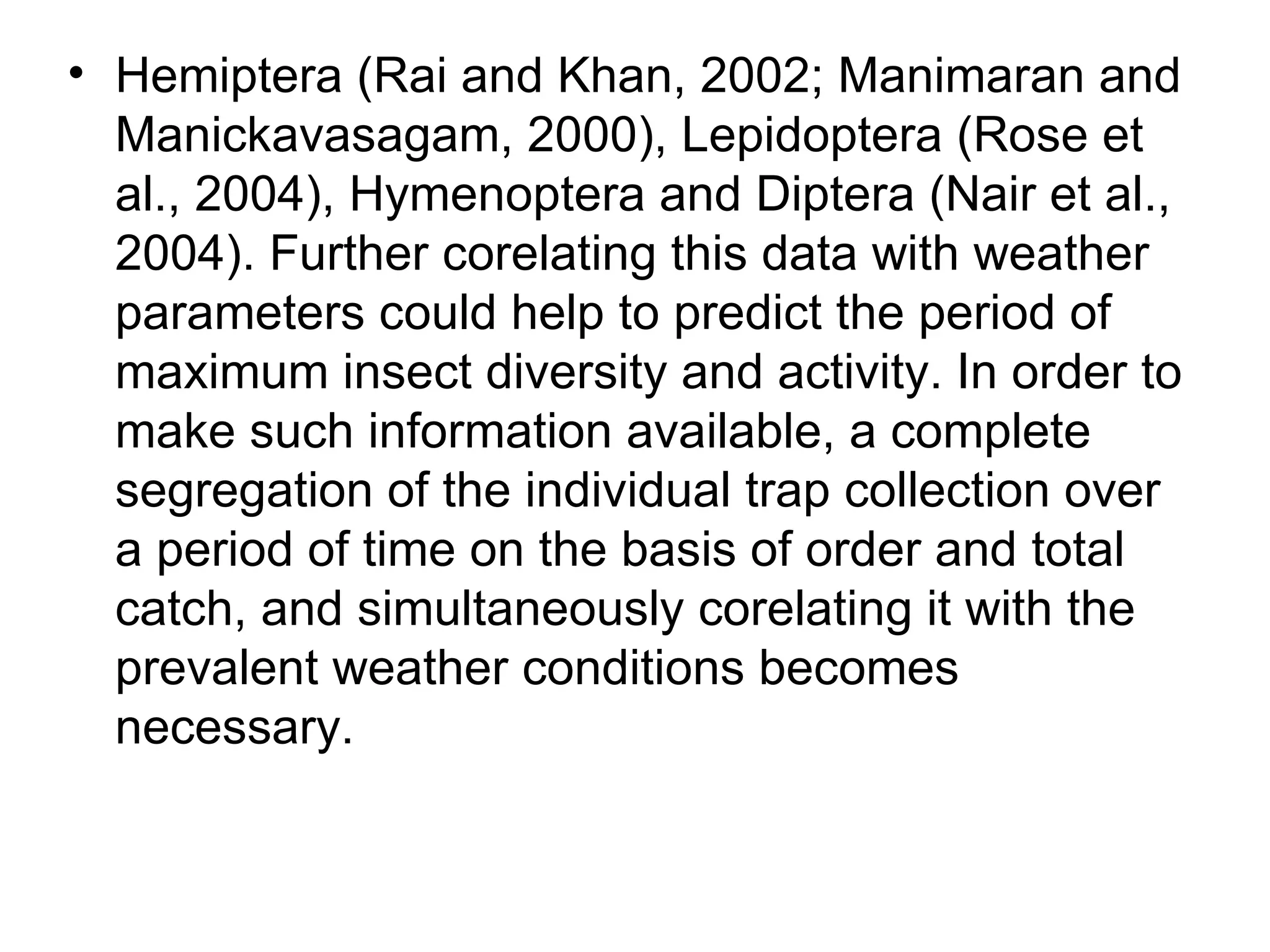 Role of light traps presentation | PPT