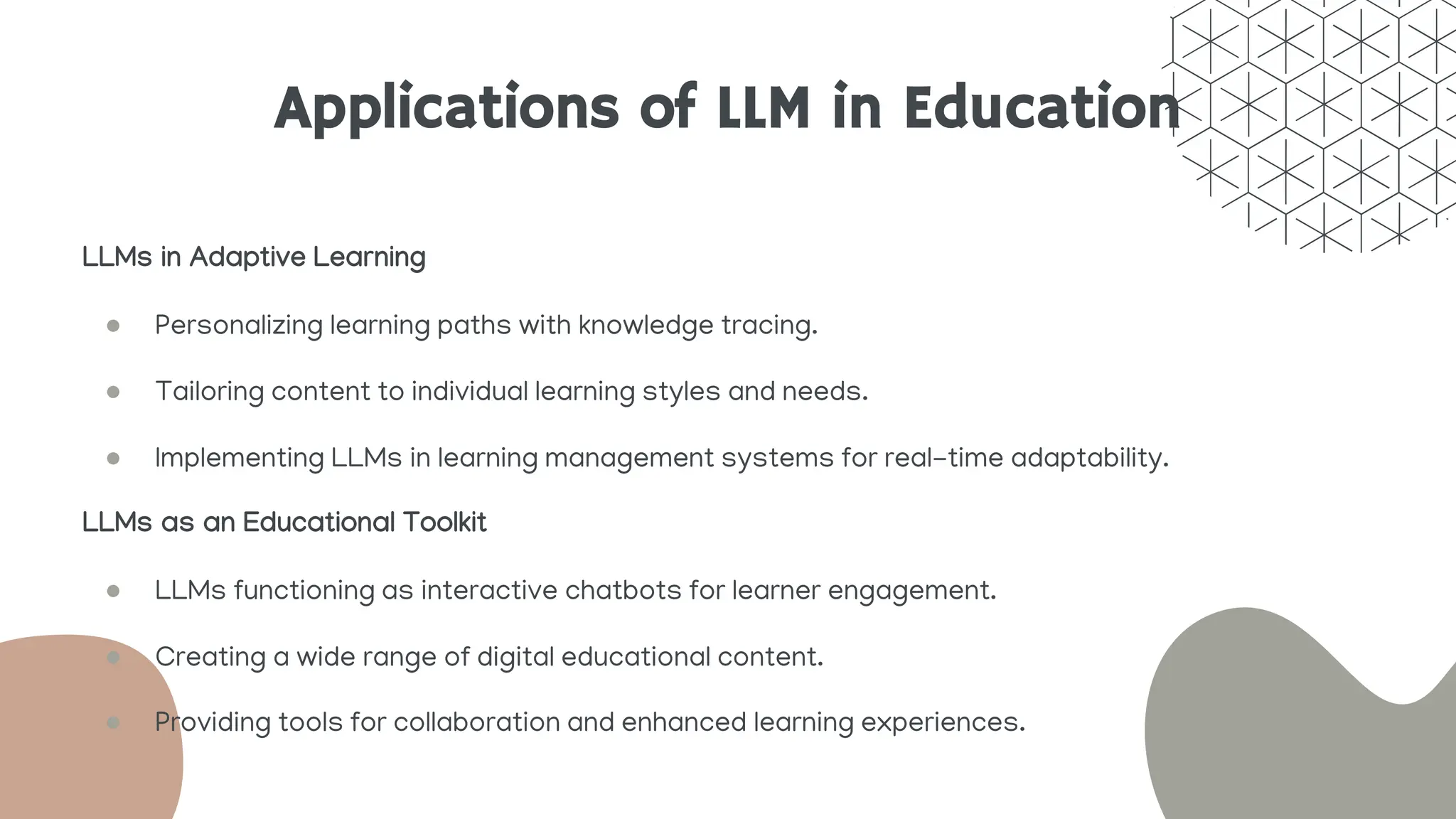 Role of LLMs in Education_ Short Story.pptx | Education industry ...