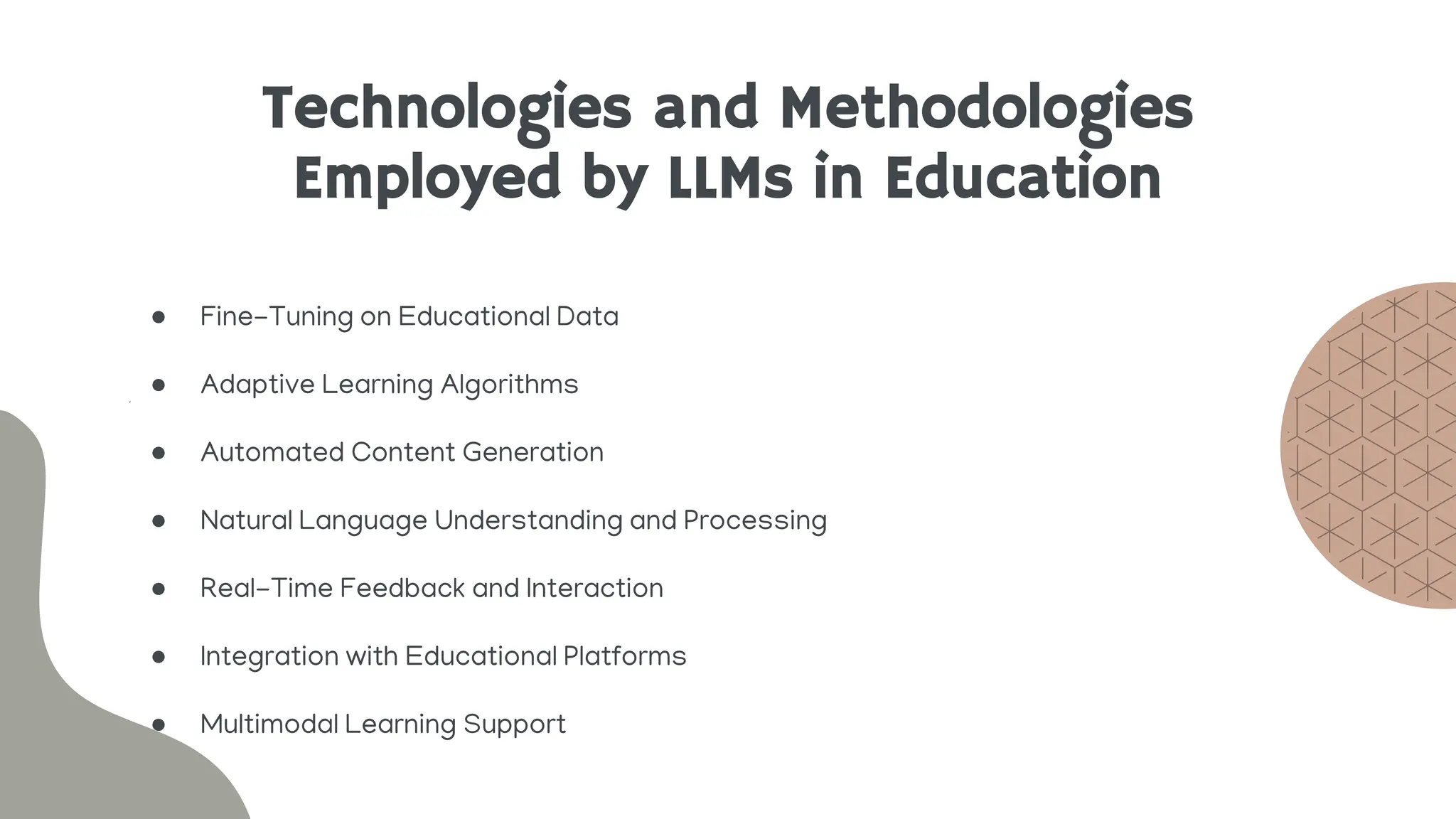 Role of LLMs in Education_ Short Story.pptx | Education industry ...