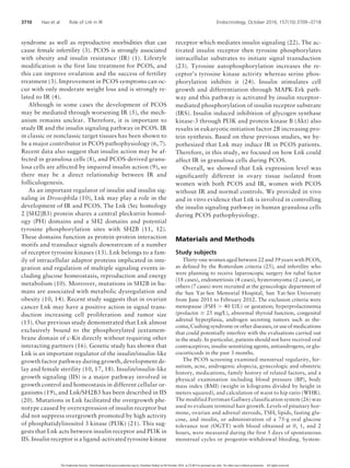 Role of lnk in insulin resistance | PDF