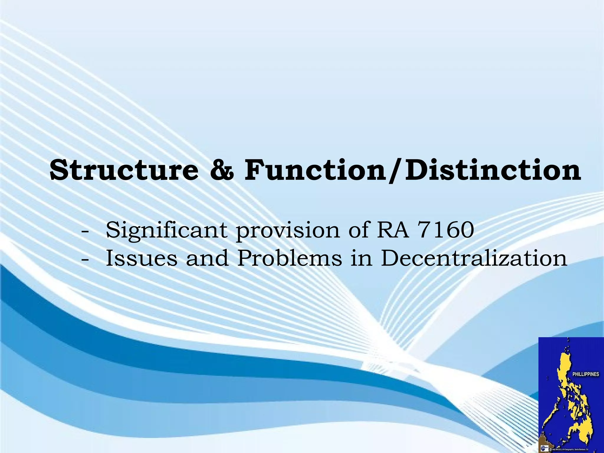 Role of Local Government | PPT