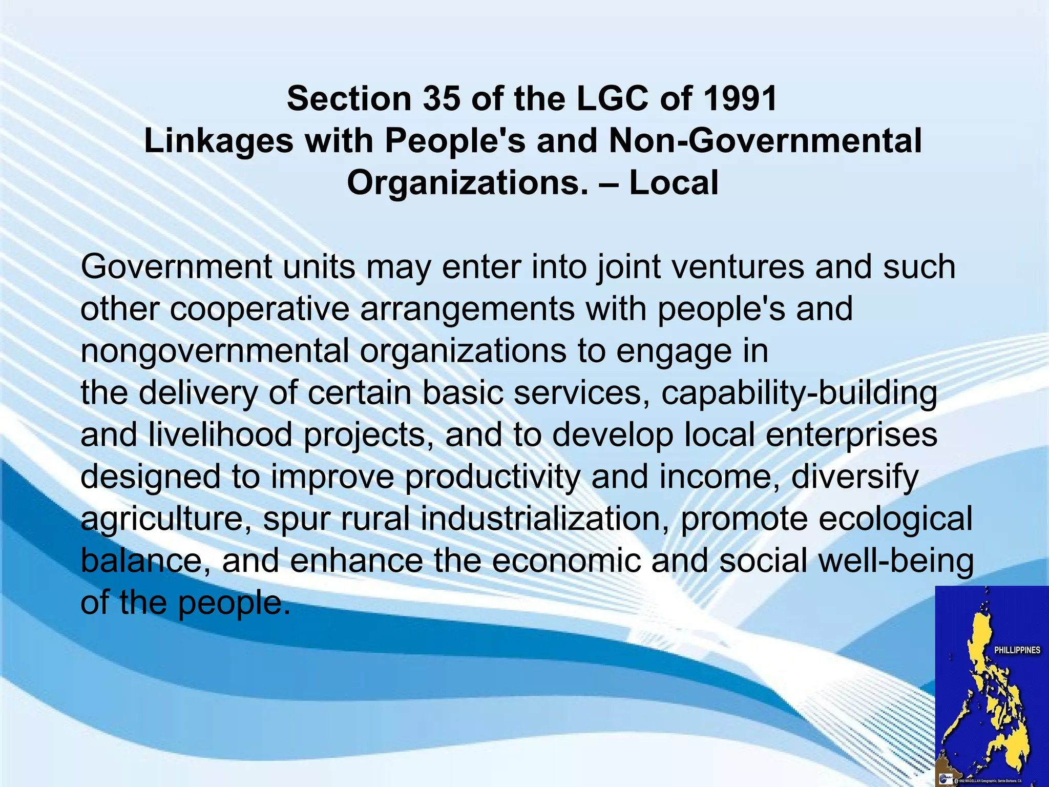 Role of Local Government | PPT