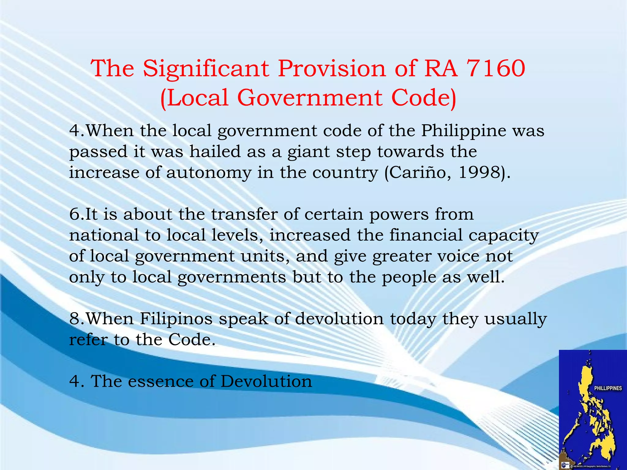Role of Local Government | PPT