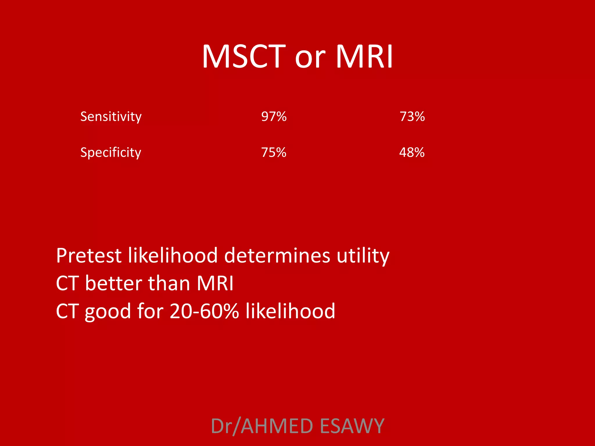 Role of magnetic resonance imaging in coronary artery disease MRCA part ...
