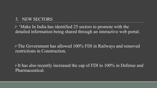 Role of make in india in economic development | PPTX