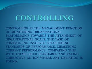 Role of management | PPTX