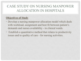 Role of management information systems in manpower allocation | PPTX