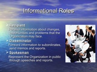 Role of manager | PPT