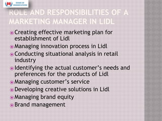 ROLE OF MARKETING AND INTERRELATION BETWEEN MARKETING STRATEGY AND THE ...