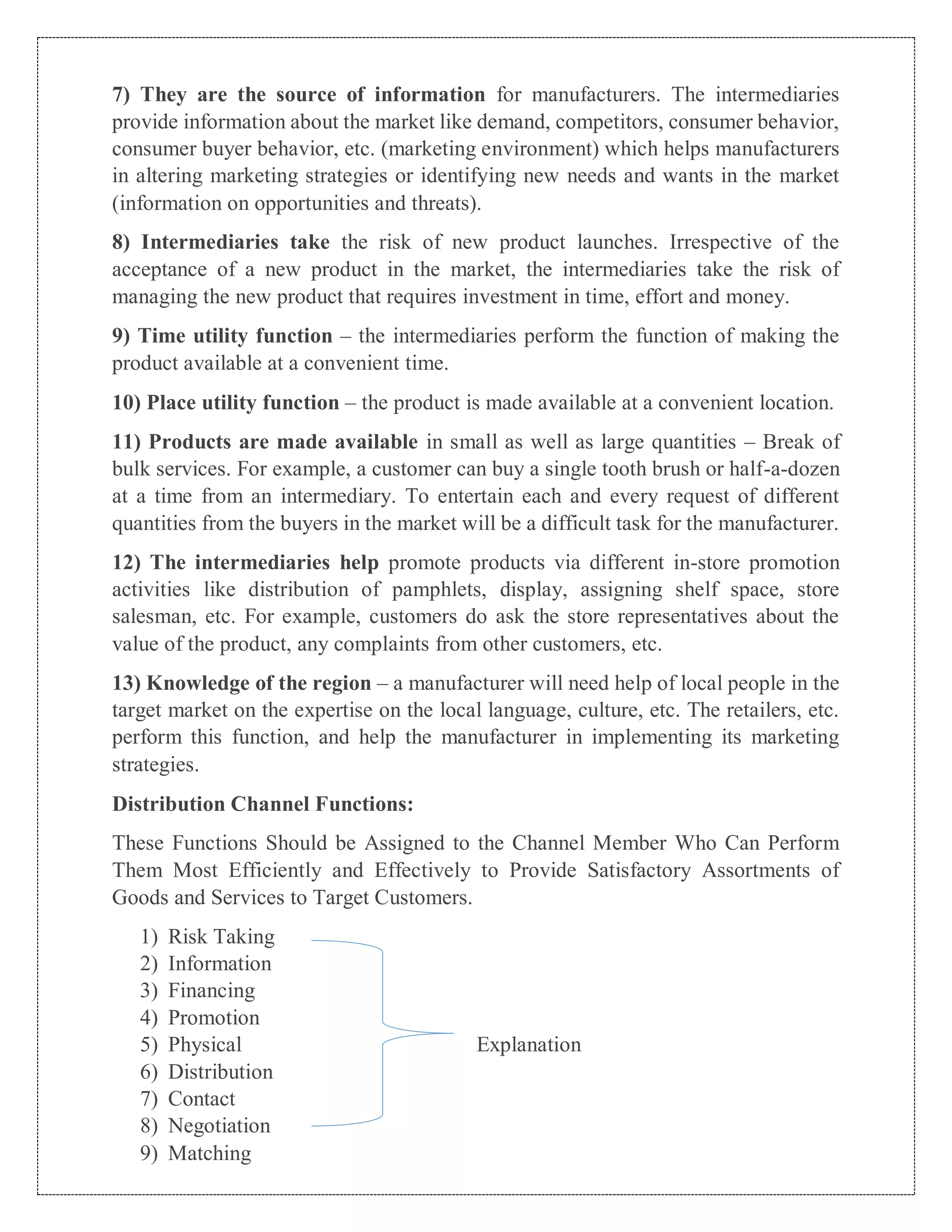 Role of Marketing Channels – Channel Design & Channel Conflicts | PDF