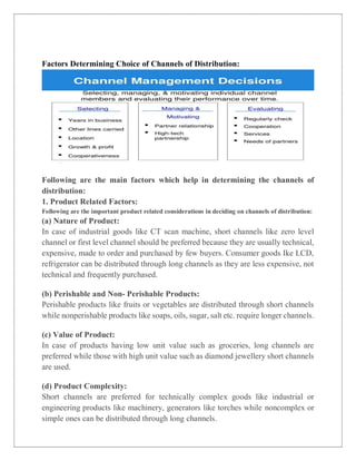 Role of Marketing Channels – Channel Design & Channel Conflicts | PDF ...