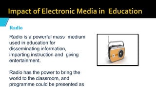Role of mass media in education BY PRIYANKA final.pptx