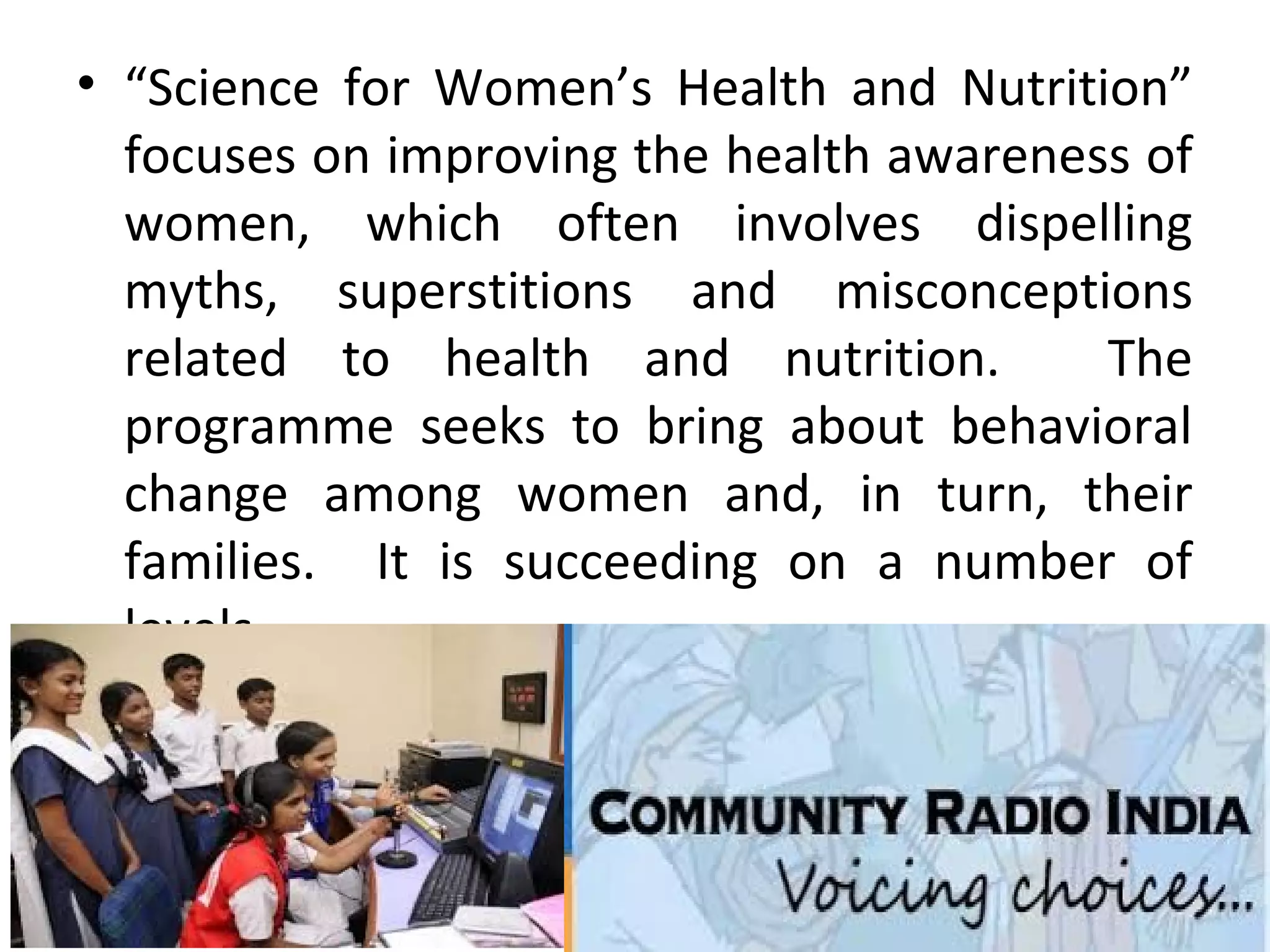 Role of mass media in health education | PPT