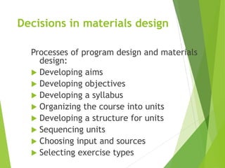 roleof material.ppt