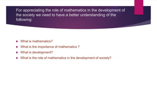 role of math.pptx