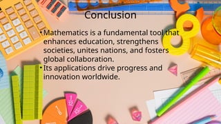 Mathematics: Key to Education and Progress | PPTX