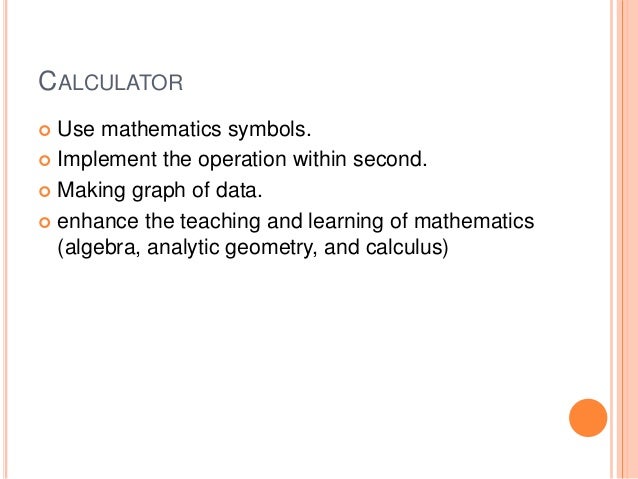Role of mathematics in modern technology
