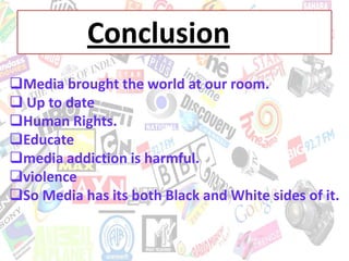 Role of media | PPTX | Business | Business and Finance