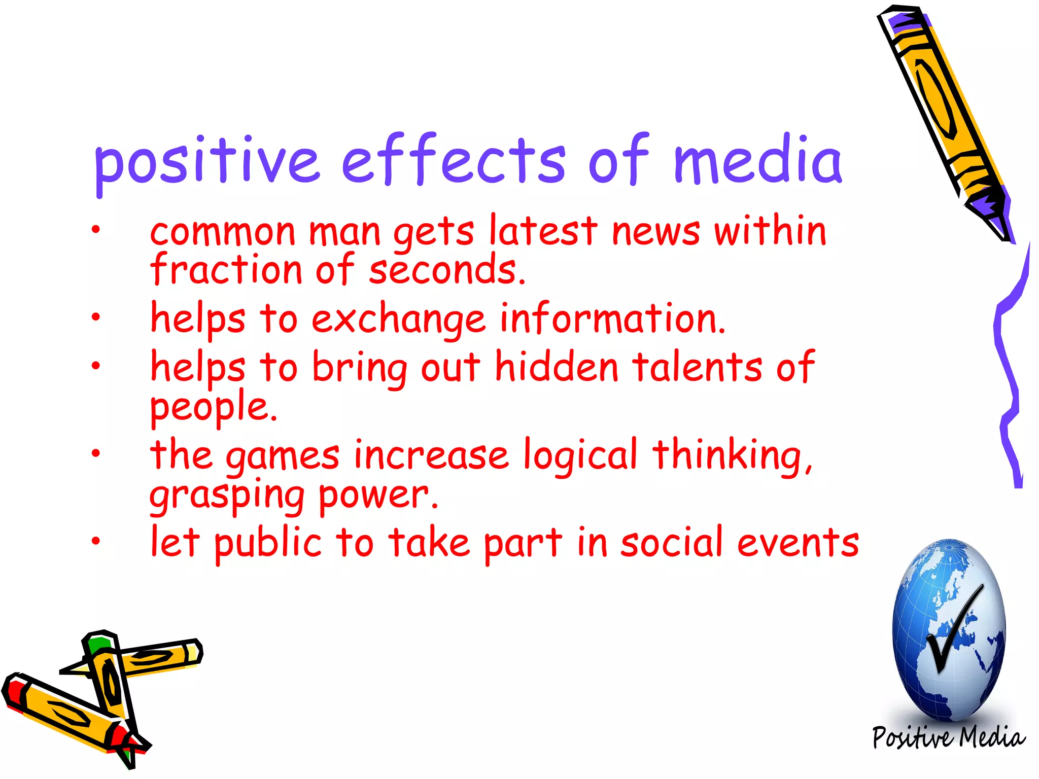 Role of media | PPT