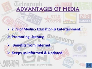Role of media in society | PPTX