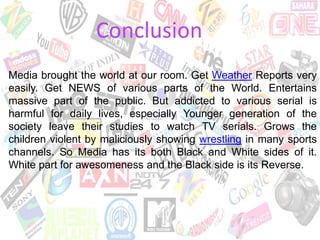 Role of media in society | PPTX