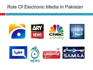 Role of media in Pakistan | PPT
