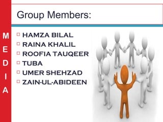 Role of media in Pakistan | PPT