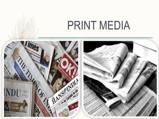 Role of media | PPTX