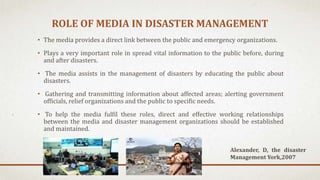 Role of media, government, nog,s(International and Pakistan) in ...