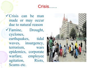 Role of media in crisis and Disaster | PPT