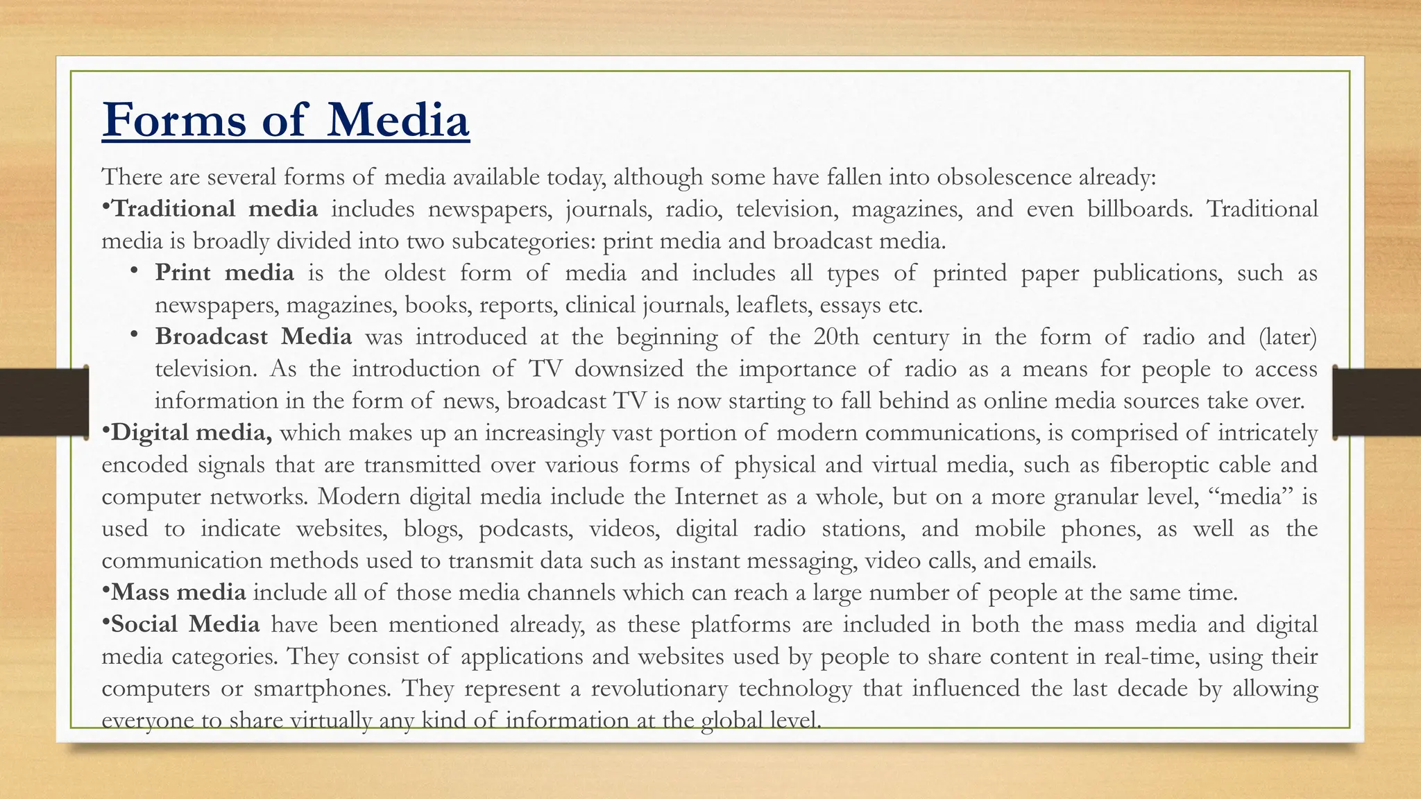 Role of media in good governance of the society | PPTX