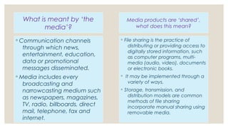 Role of Media in our lives | ODP