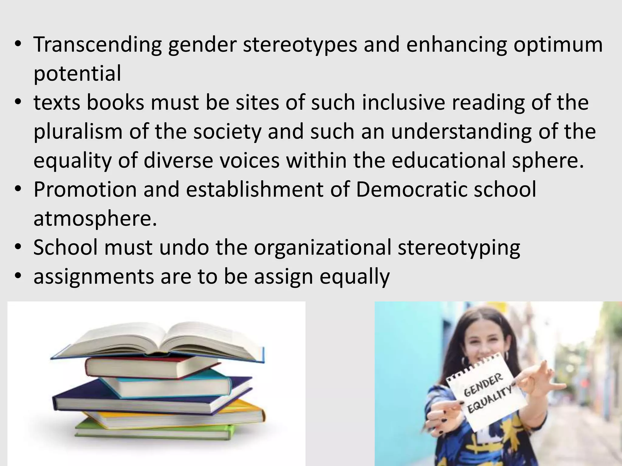 Role of media in Propagation of Gender Equality in School and Society ...