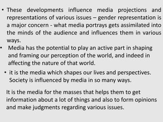 Role of media in Propagation of Gender Equality in School and Society ...