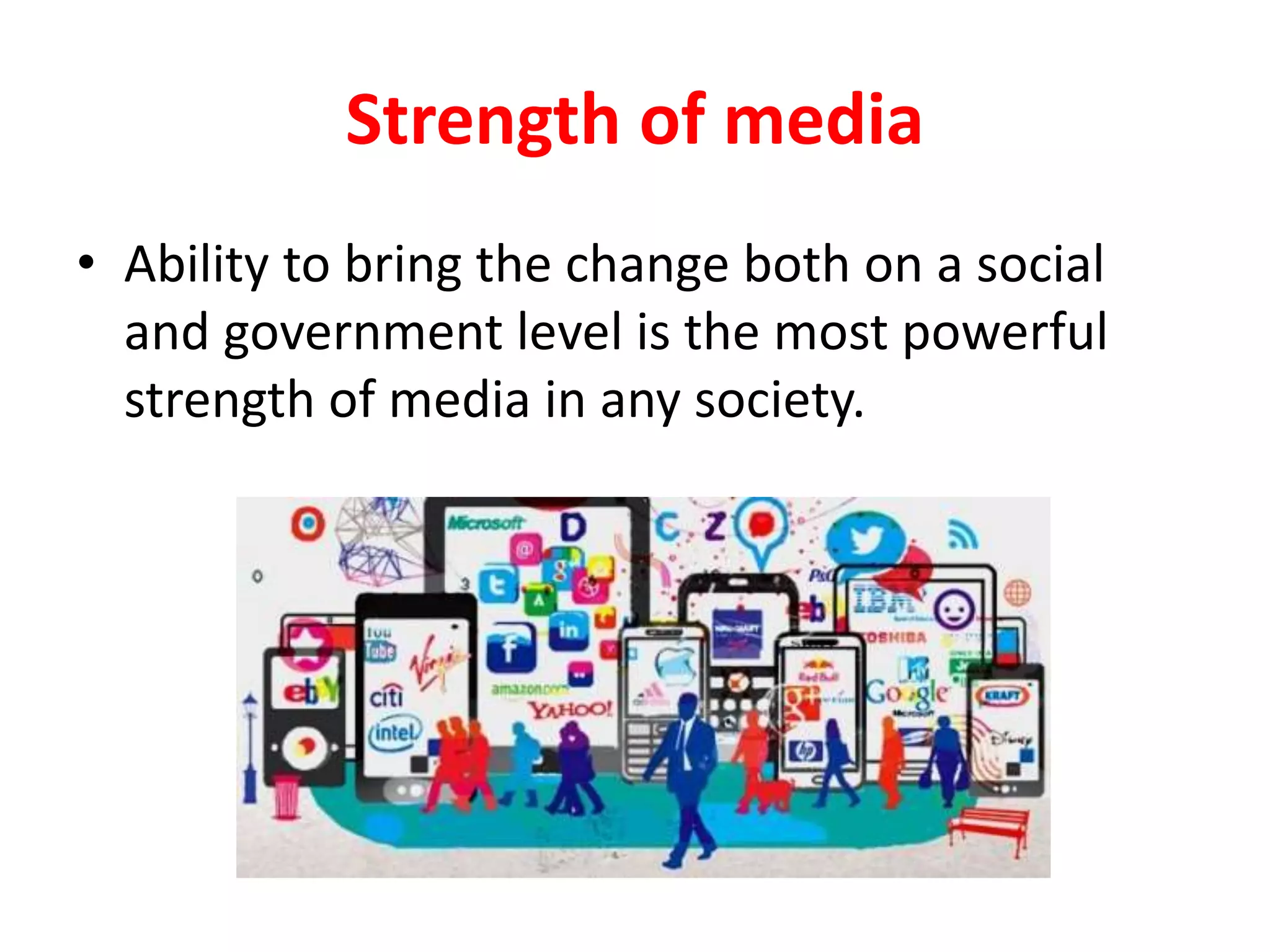 Role of media in society | PPTX