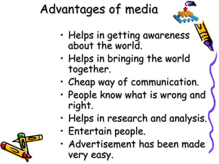 Role+of+media+in+society+ppt | PPT