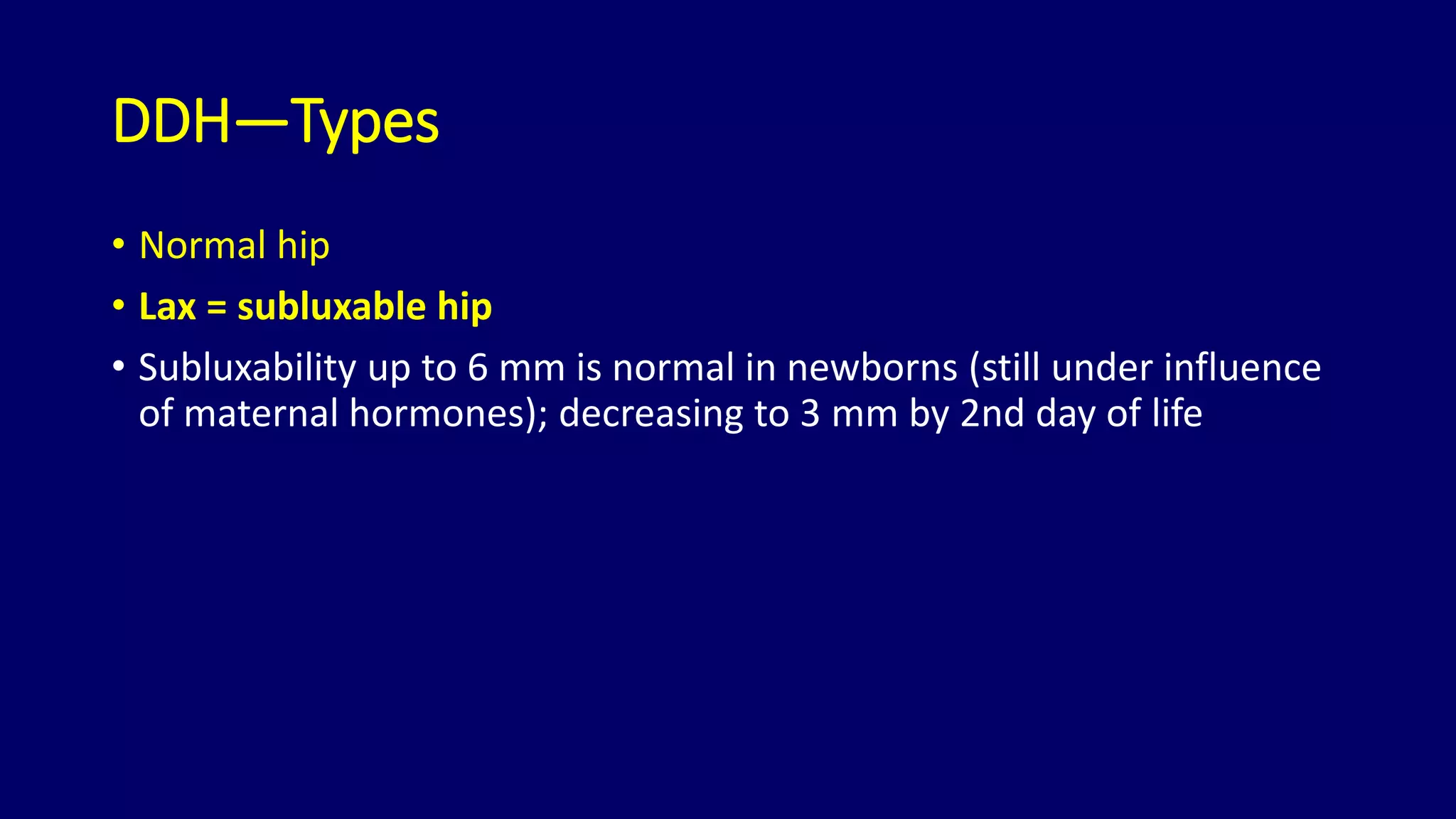 Role of medical imaging in developemental dysplasia of Hip Dr muhammad ...