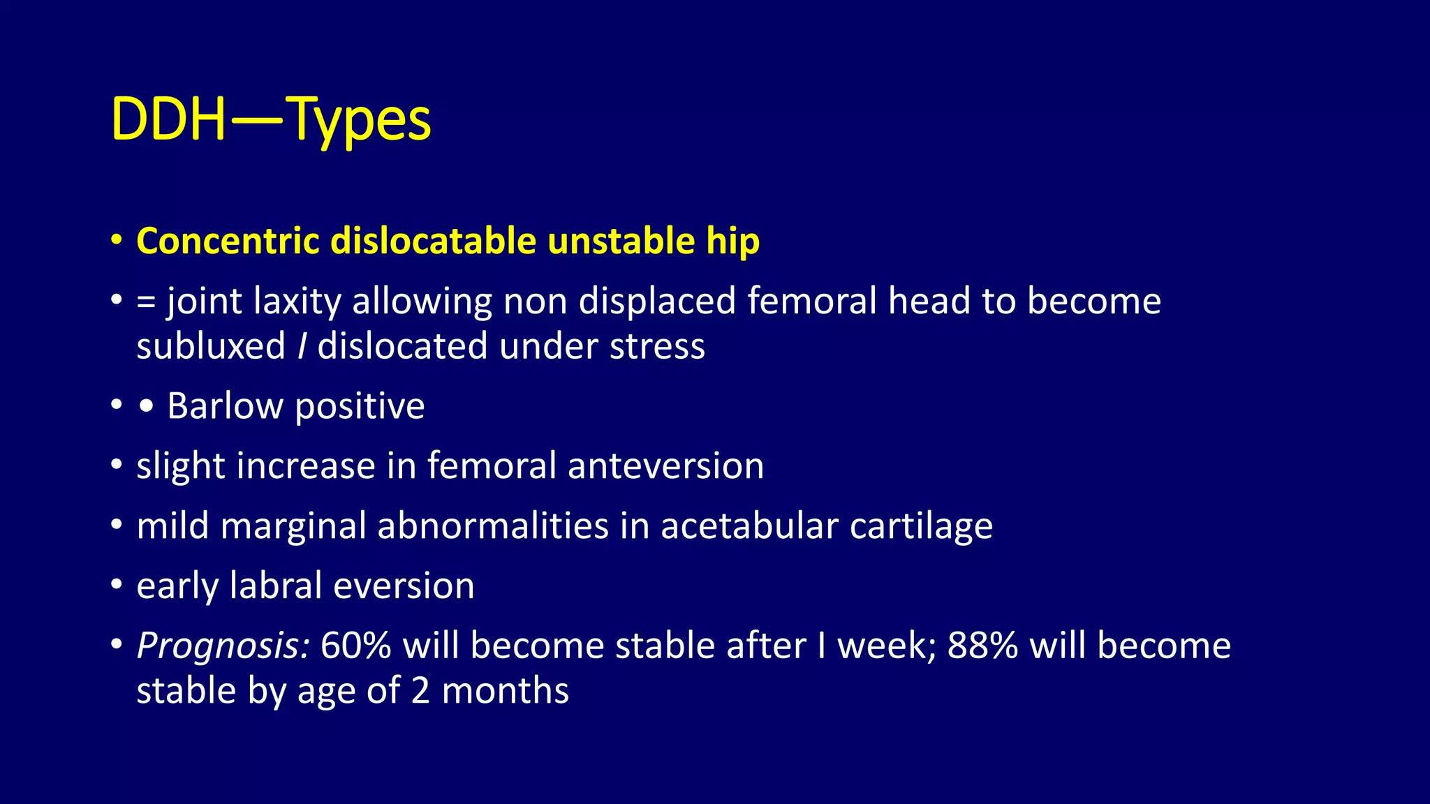 Role of medical imaging in developemental dysplasia of Hip Dr muhammad ...