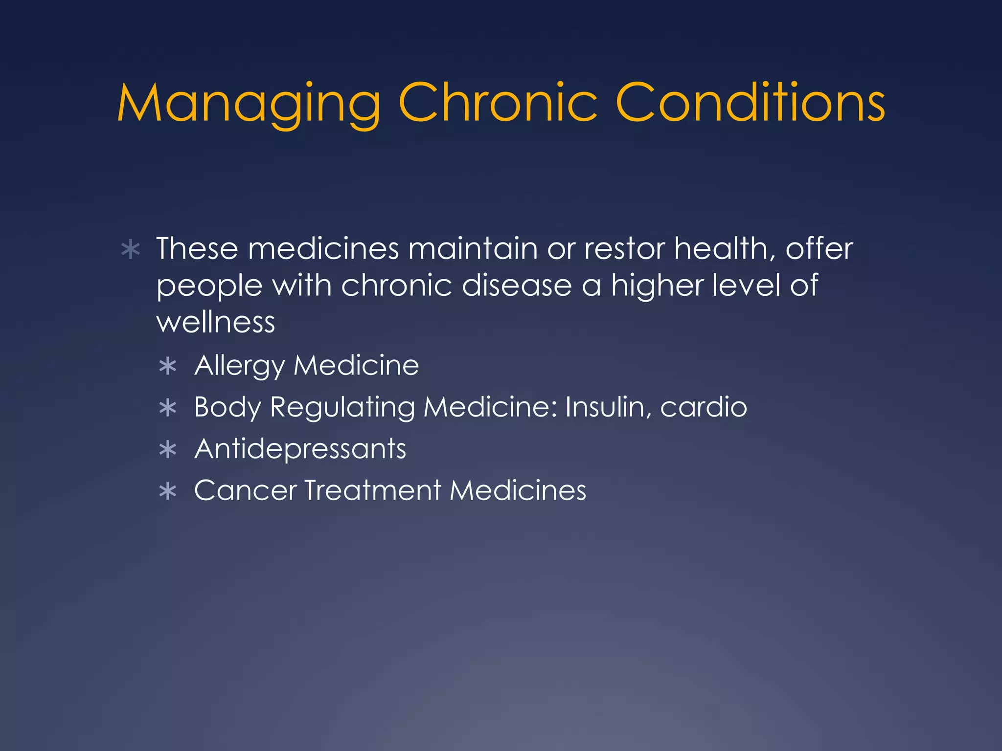 Role of medicine | PPTX