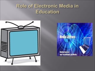 Role of media in education | PPT