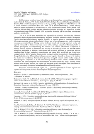 Role of medium of instruction on the development of cognitive processes | PDF