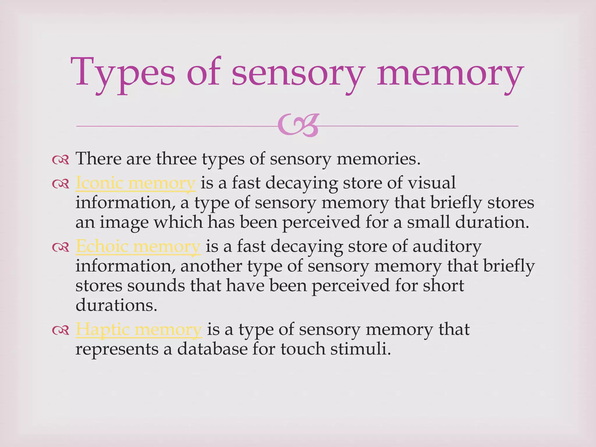 Role of memory in language learning | PPTX