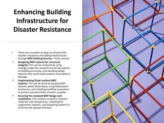 Role of MEP Drafting Services in Disaster Preparedness and Resilience | PPT