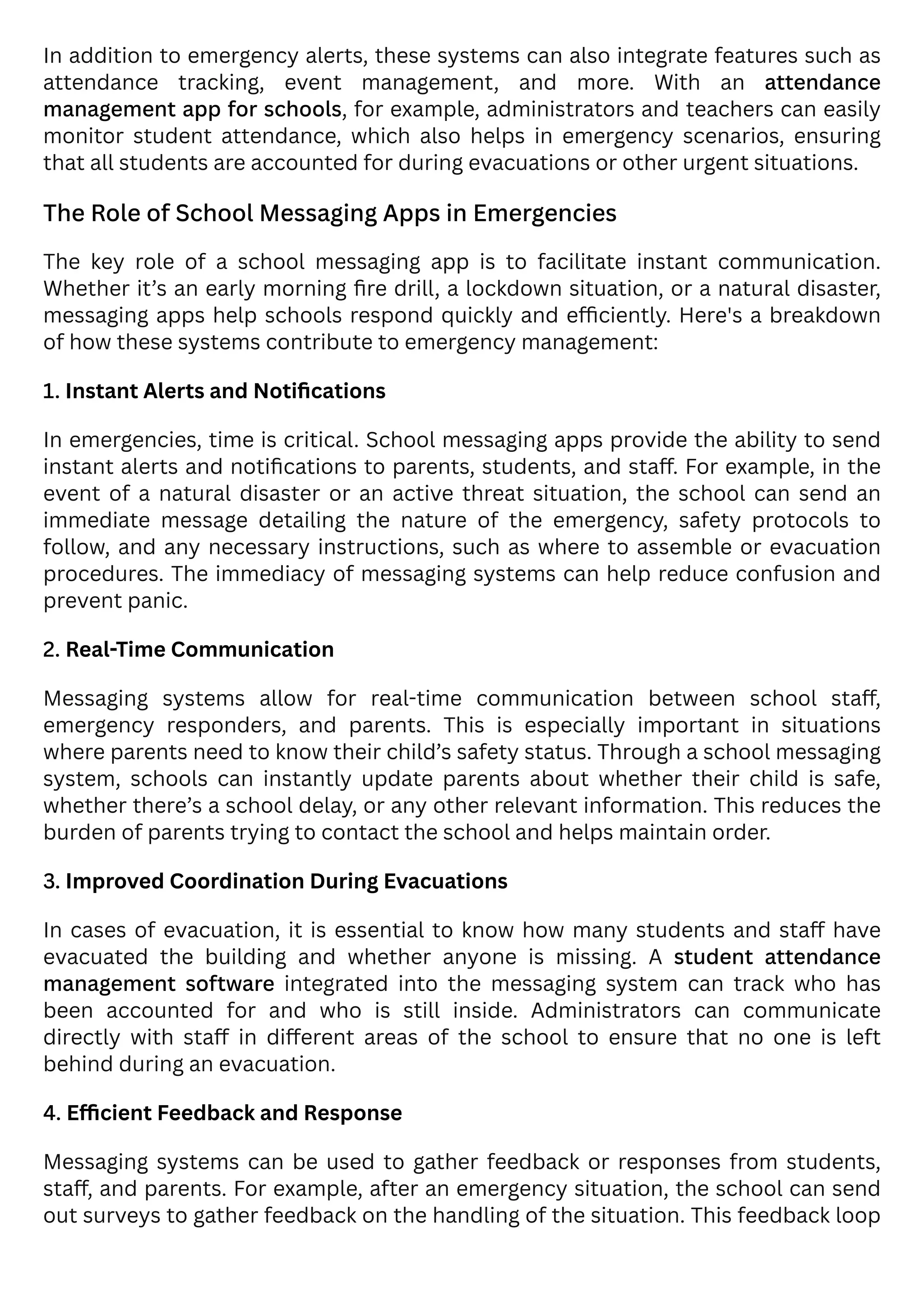 Role of Messaging Systems in Emergency Communication | PDF