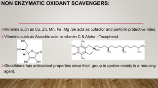 Role of metal based anti oxidants in our body | PPTX