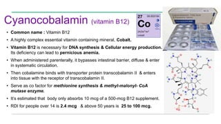role of metals in multivitamin Tabelets.pptx