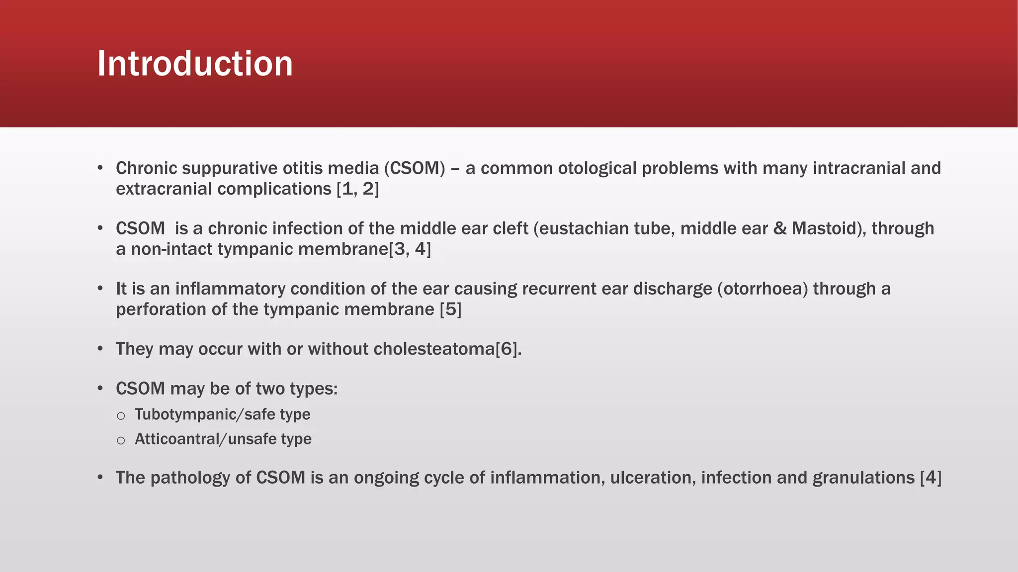 Role of microbes in csom | PPTX