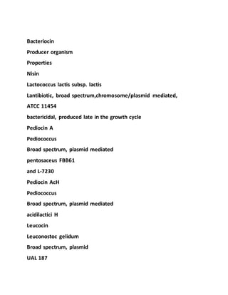 Role of microbes in dairy industry | DOCX | Chemistry | Science