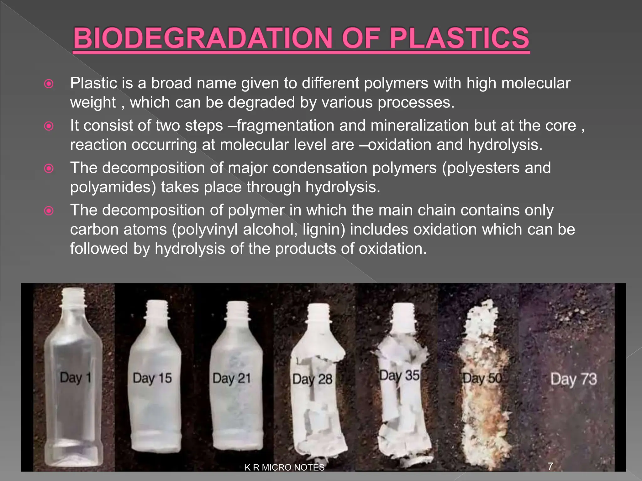 ROLE OF MICROBES IN DEGRADATION XENOBIOTICS | PPTX