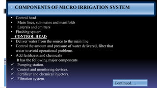 Role of Micro irrigation in Floriculture.pptx